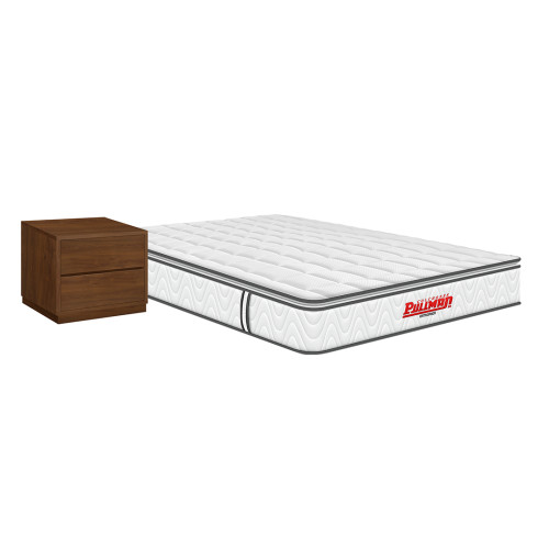 Colchón Orthopack BTU + Mesa de Noche Full - Colchones Pullman